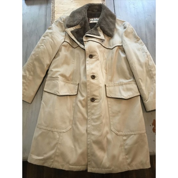 McGregor | Jackets & Coats | Vintage Mcgregor Faux Fur Lined Wool Coat ...